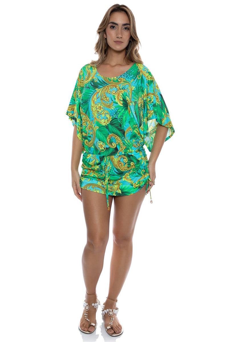 PALM ISLAND Oversized South Beach Dress - Multicolor – Luli Fama EU