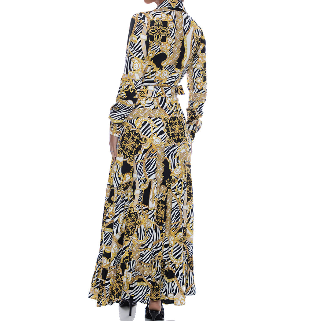 GODDESS VIBES - Goddess Long Sleeve Maxi – Luli Fama EU